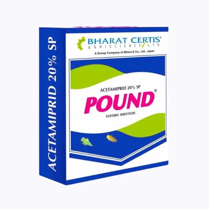 Buy Bharat Pound Acetamiprid 20% SP Insecticide Online at Best Price ...