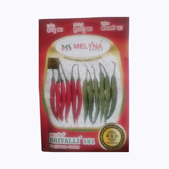 Buy Melyna Srivalli 161 Chilli Seeds – High Yield Hybrid Hot Pepper ...