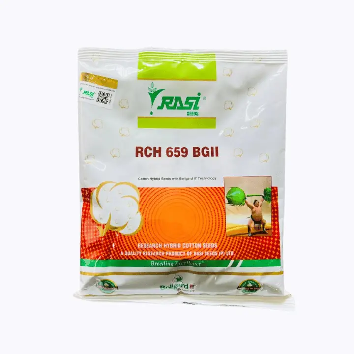 Buy Rasi RCH 659 BG II Hybrid Cotton Seeds – High Yield & Big Bolls